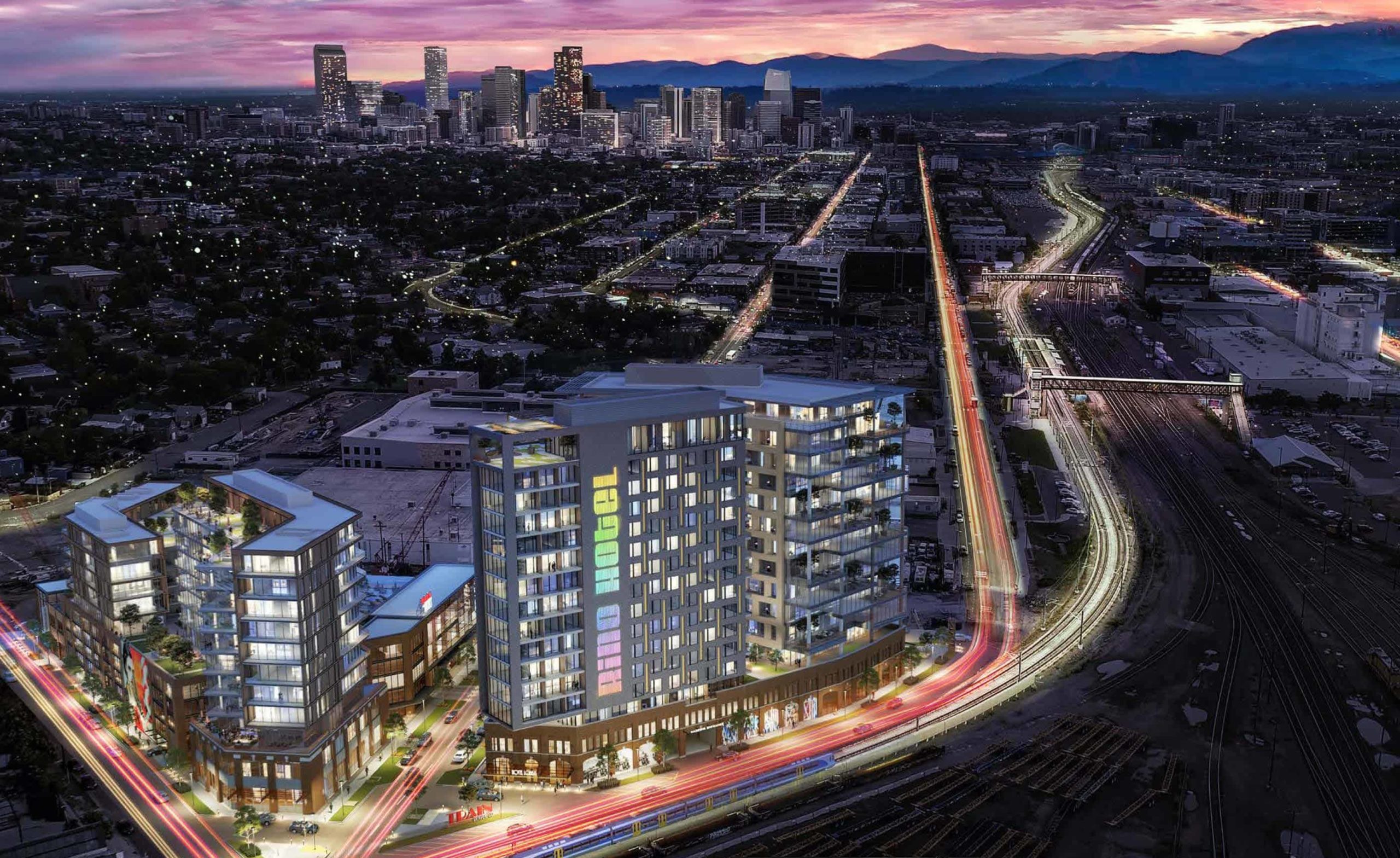 New 4-tower, transit-oriented development to anchor north end of RiNo ...